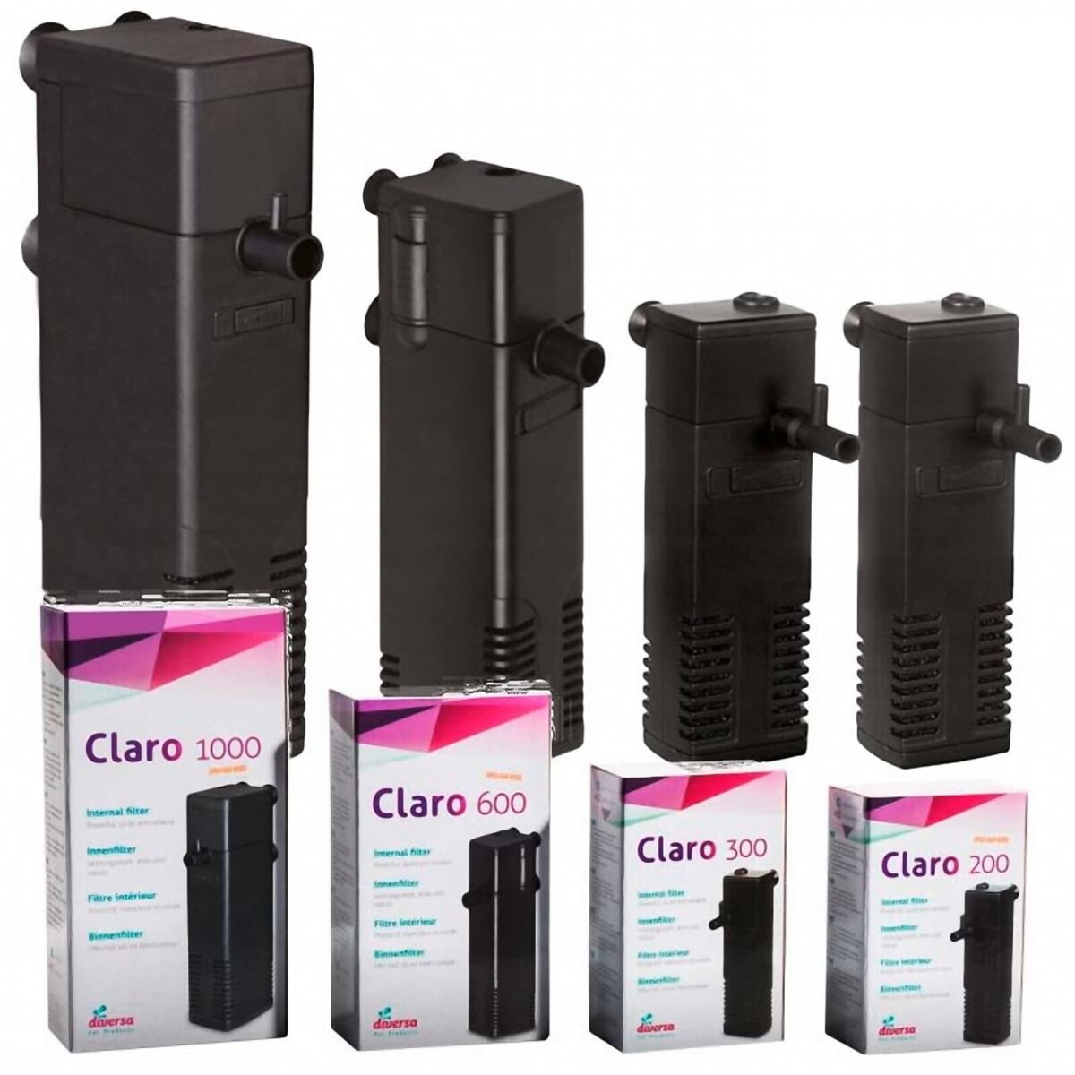 Diversa Innenfilter Claro 200 - 1000 - ZooPaul - Ihr Heimtierspeziali